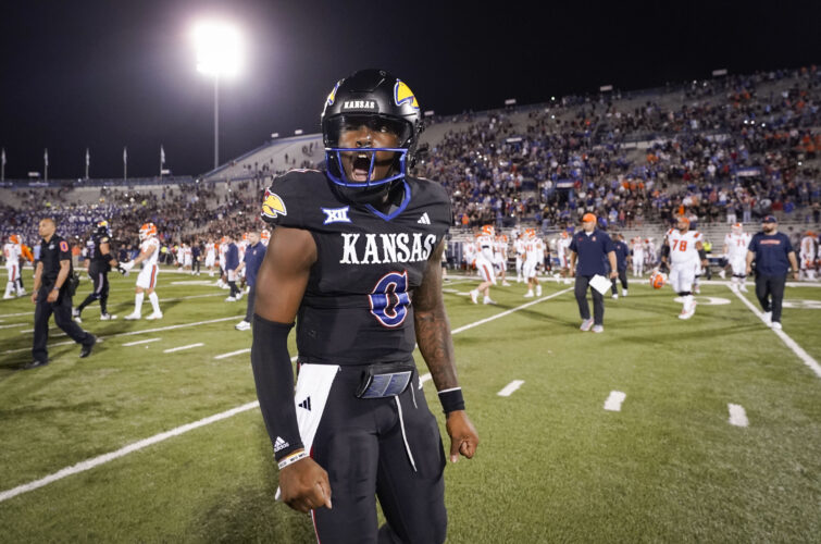 Photo Gallery: Kansas football beats Illinois 34-23 - KU Sports
